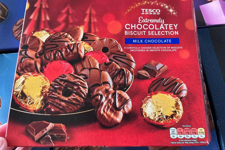 We tried chocolate biscuit boxes from Asda, Aldi, Tesco, Morrisons ...