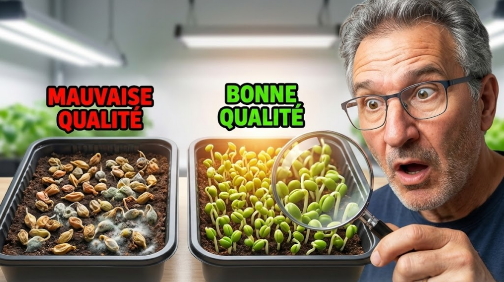 Vérifier la qualité de ses graines et les protéger des prédateurs