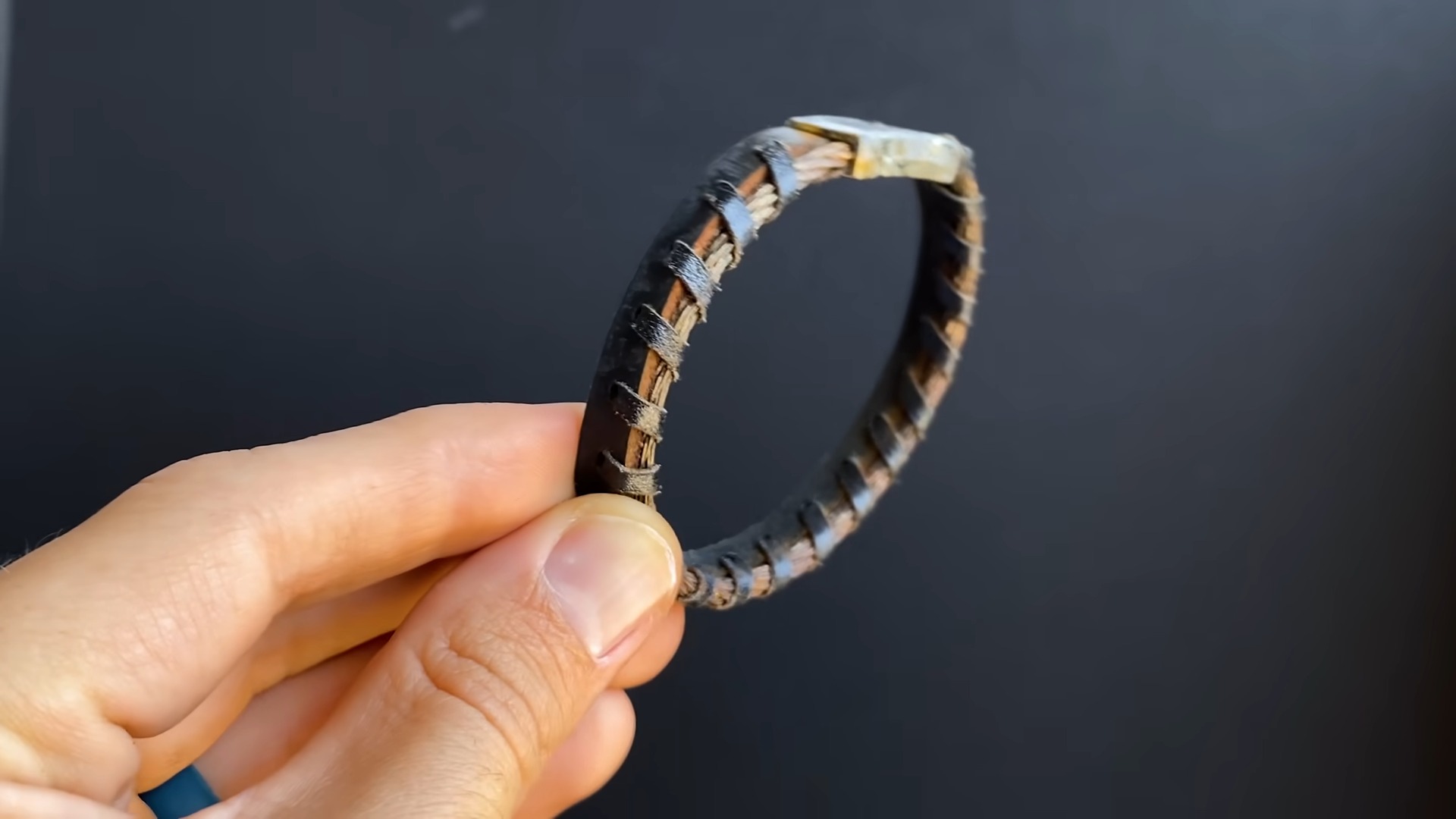 This wasn’t a normal cast… the magnet vanished into pure darkness