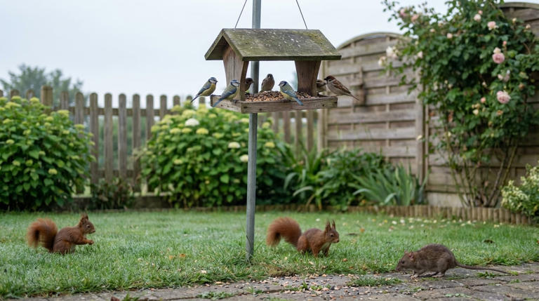 Écureuils et rats vident vos mangeoires ? Cet ingrédient naturel de ...