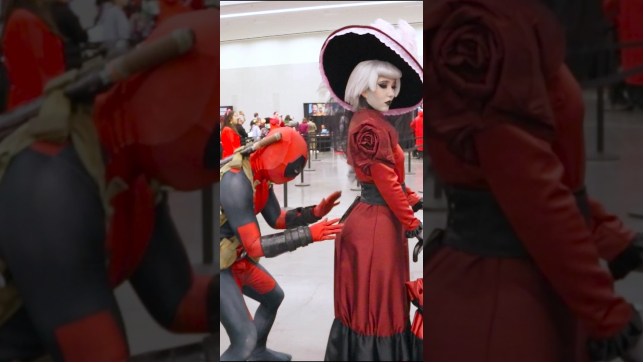 Deadpool vs Rosie from Hazbin Hotel w/@stumpyroot #deadpool # ...