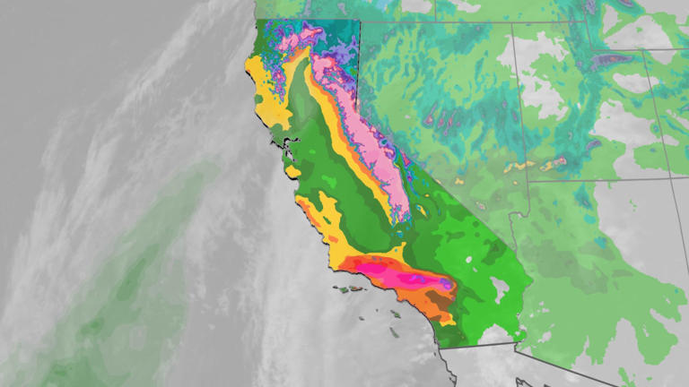 Rare 'high risk' flood threat for Southern California as atmospheric ...