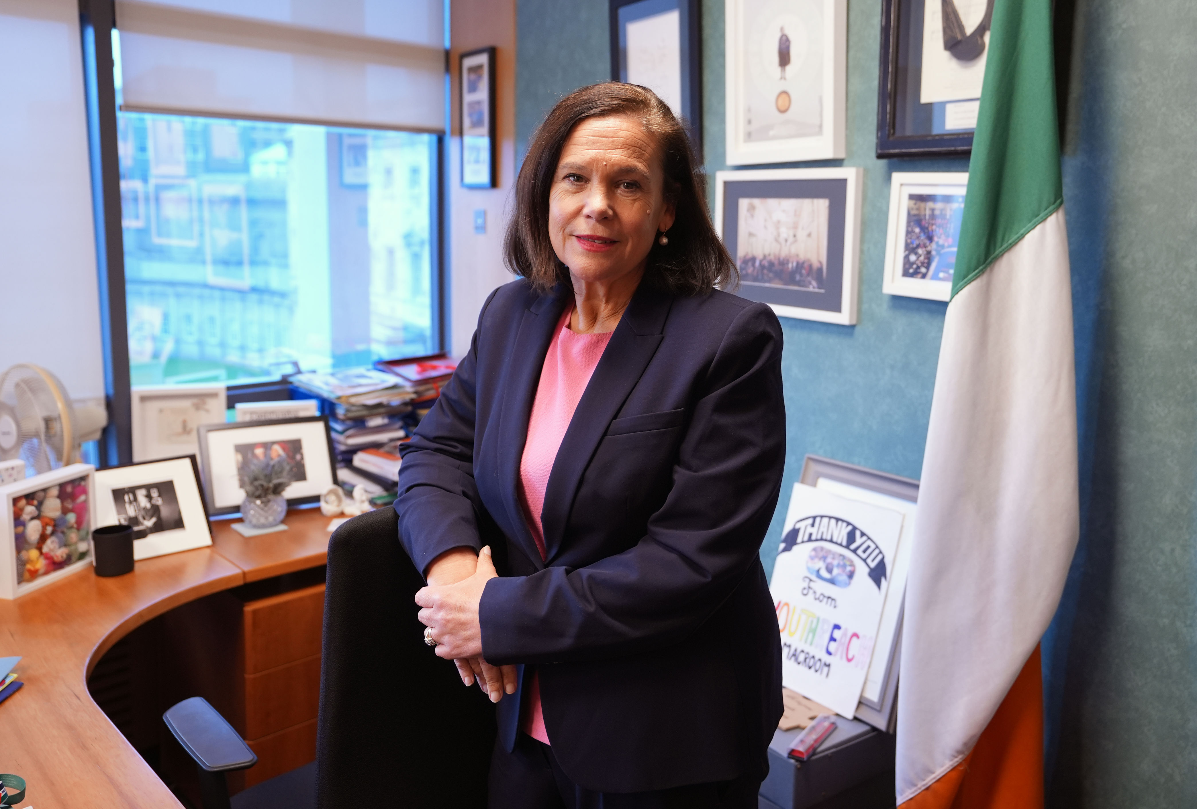 Good Friday Agreement wording on border poll is 'workaround', McDonald says