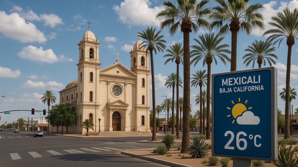 Pronóstico del clima en Mexicali, Baja California hoy 23 de diciembre ...