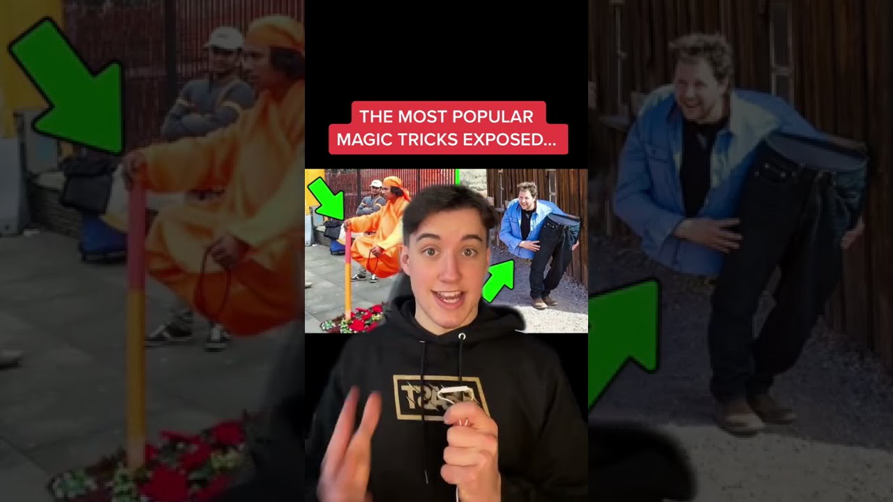 How popular magic tricks are performed behind the scenes