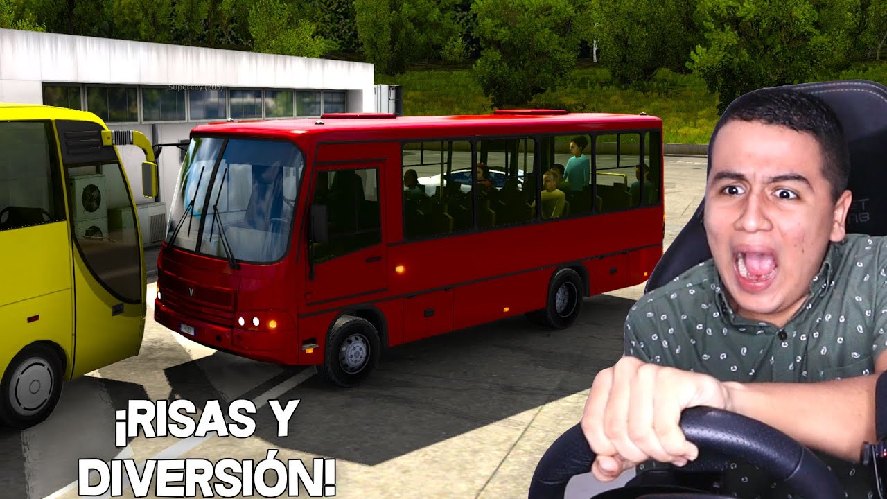 ¡Buses con Jcrack en la ruta de los noobs! | Euro Truck Simulator 2