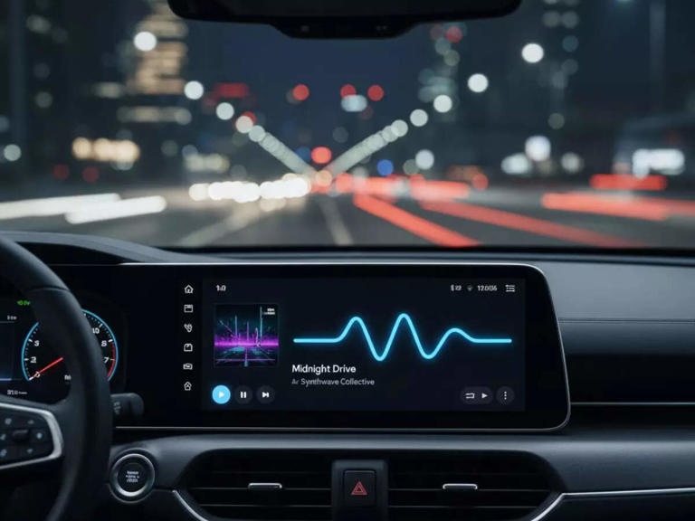 Android Auto media playback interface to see wavy progress bar update