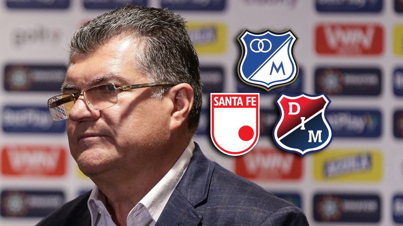 Presidente de Dimayor le quita títulos a Santa Fe, Millonarios y ...