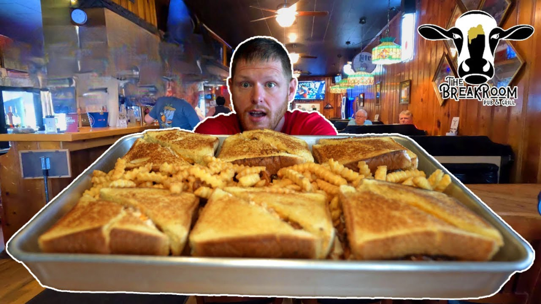 This mega messy stack is not for the faint hearted