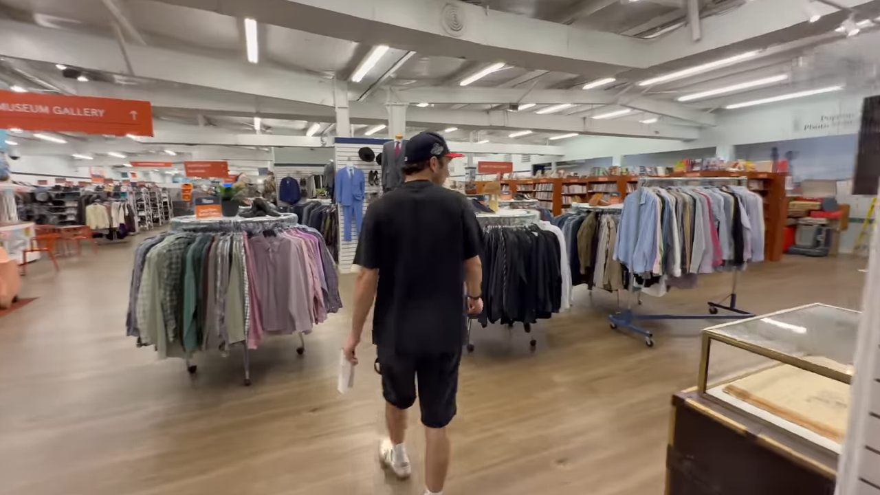 I went to the only lost luggage store in the world