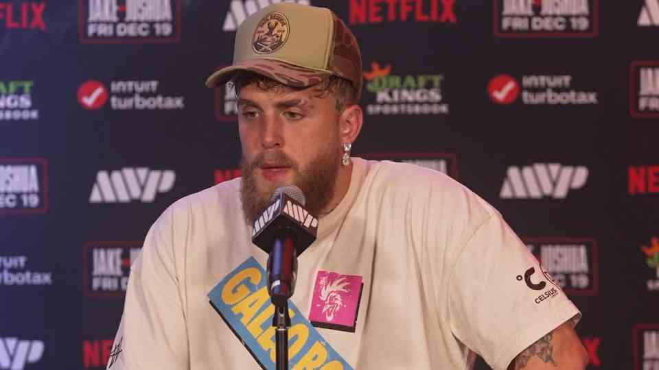 Jake Paul: "Anthony Joshua is insecure; he crumbles in fights"