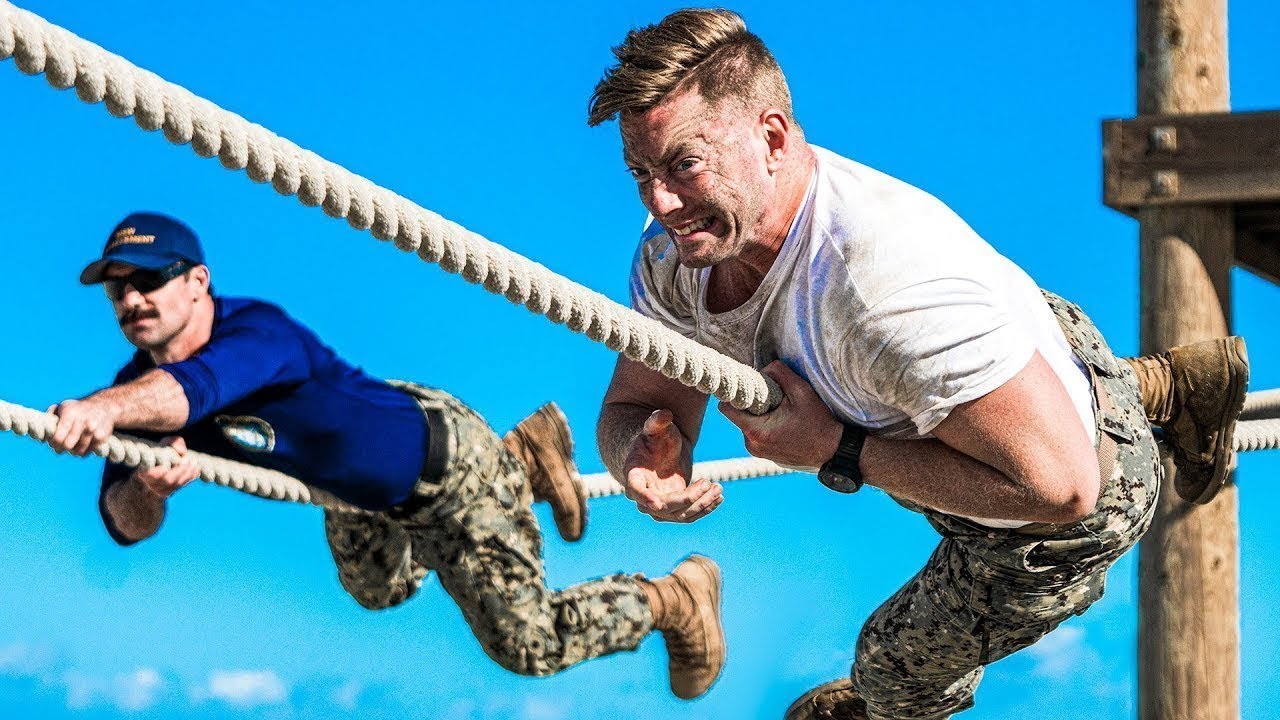 Can anyone beat the Navy SEAL obstacle course?