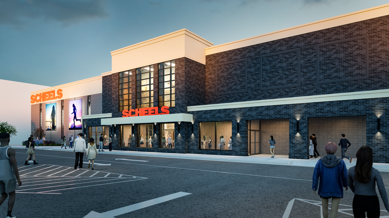 Land transfer puts Scheels redevelopment at Mayfair Mall in motion