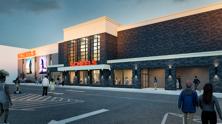 Land transfer puts Scheels redevelopment at Mayfair Mall in motion