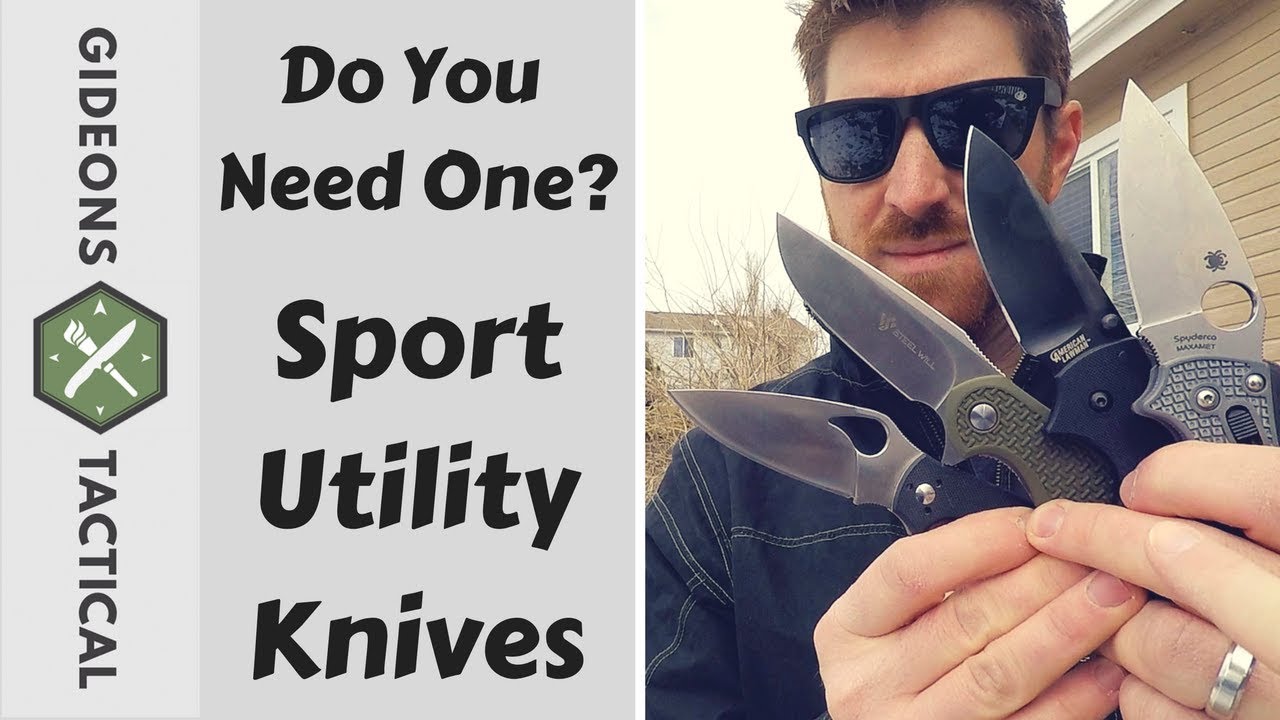 Why a sport utility knife is a must have