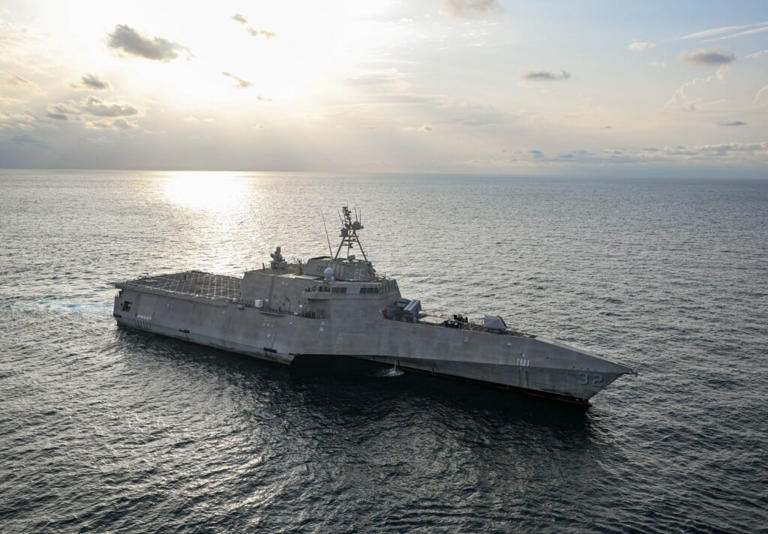 US launch suicide drone from warship at sea for first time