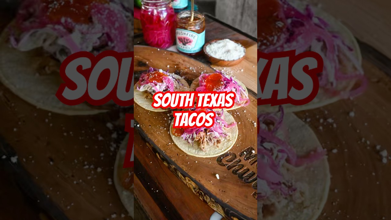 Make insanely delicious South Texas tacos