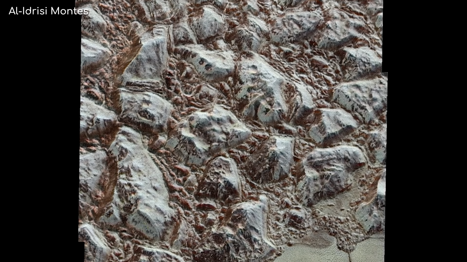 Previously unseen regions of Pluto have finally been revealed