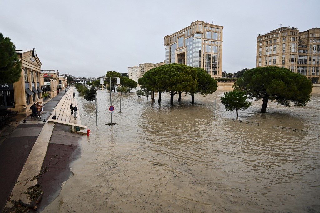 Inondations dans l’Hérault : Montpellier sous l’eau, le département ...
