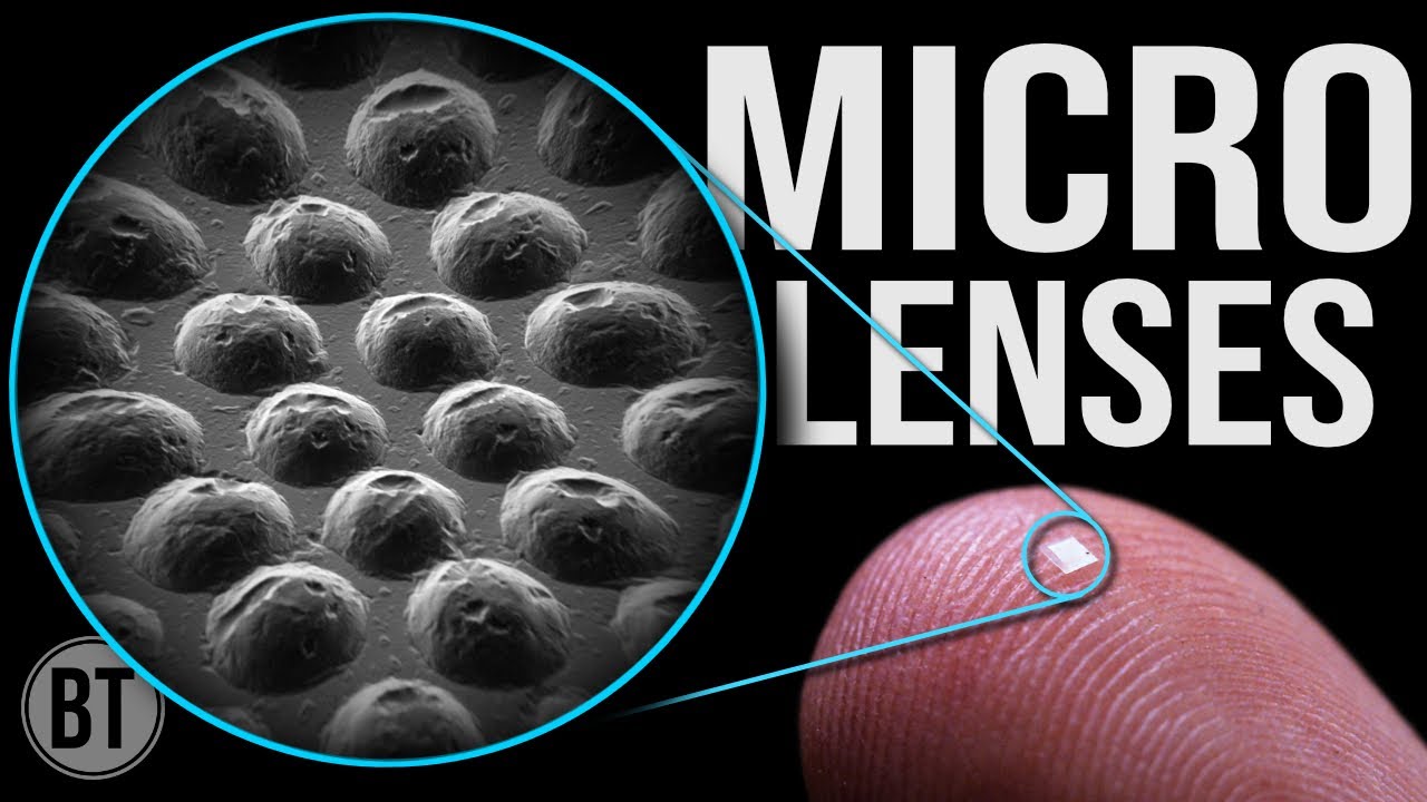 Molding a microlens array