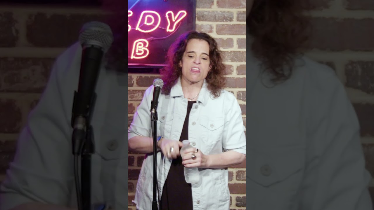 Hear a stand-up comedian question security guard at the Beacon Theater