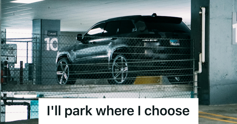 Tenant saw their entitled neighbor continually take parking spots, but ...