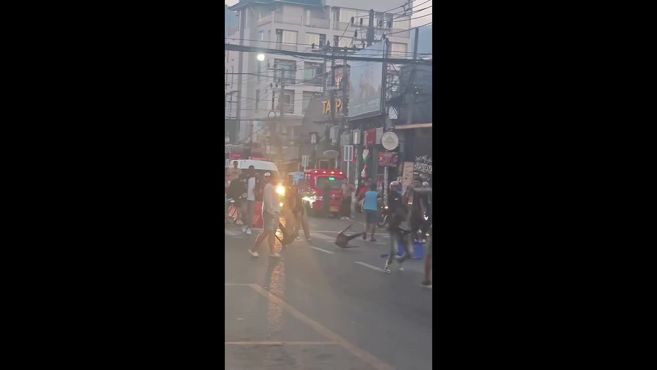 Tourist gets chased by furious locals for 'slapping woman's face'