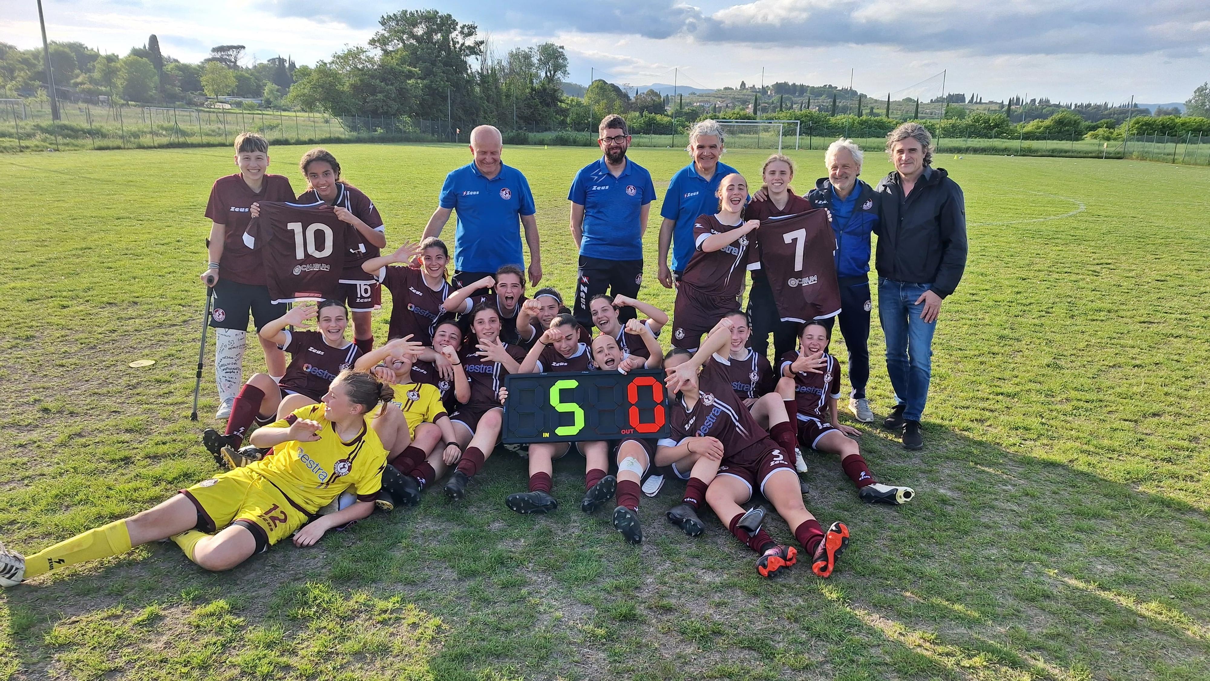 ACF, l'Under 15 conclude il campionato con 12 vittorie