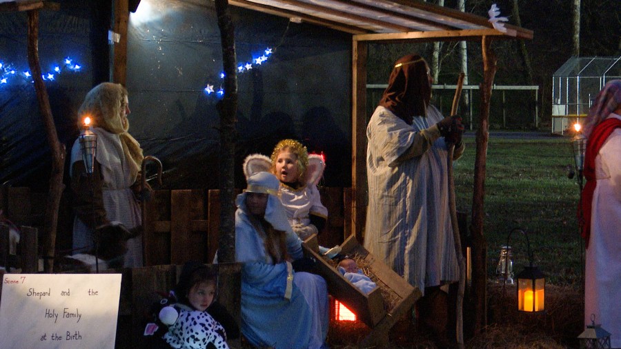 St Jude Church’s living nativity brings Bible stories to life