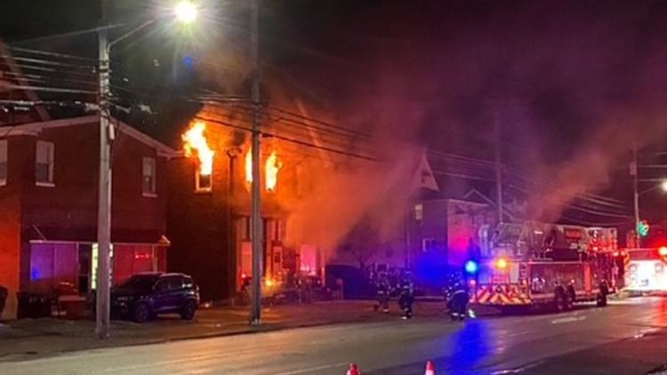 4 families displaced after late-night apartment fire in Wickliffe
