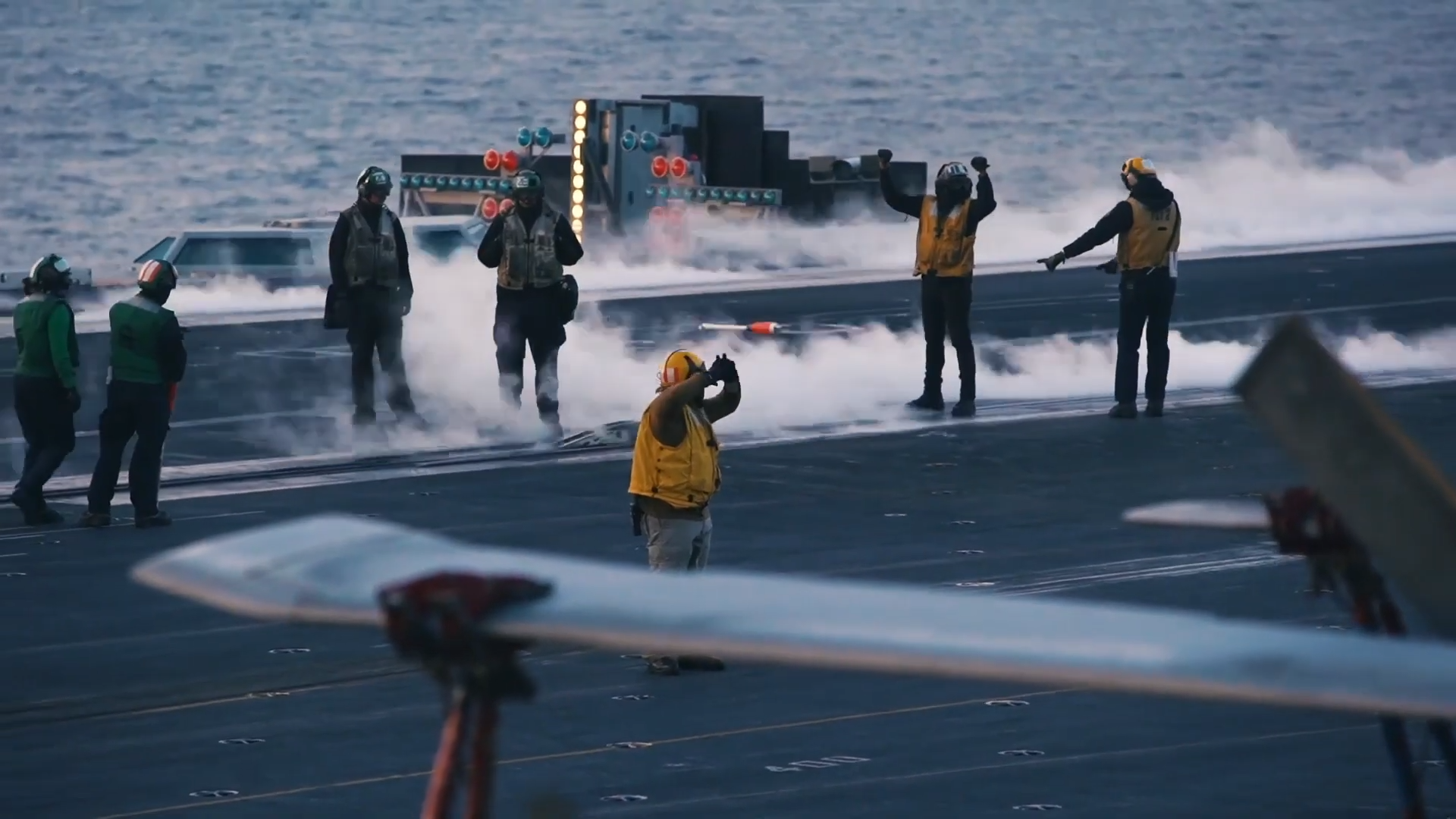 How sailors live, work, and unwind on a Navy supercarrier