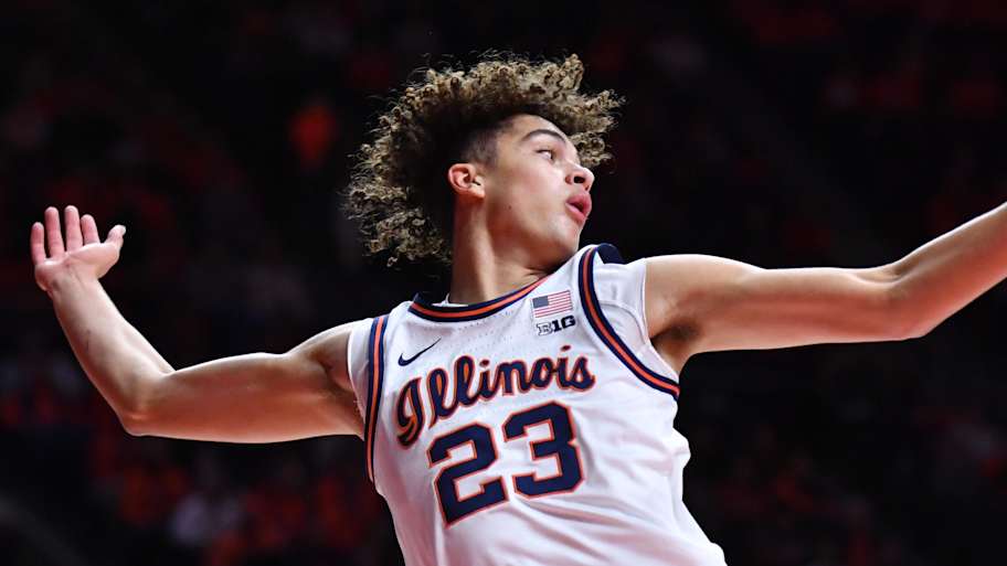 Illinois’ guard Keaton Wagler quickly raising draft stock