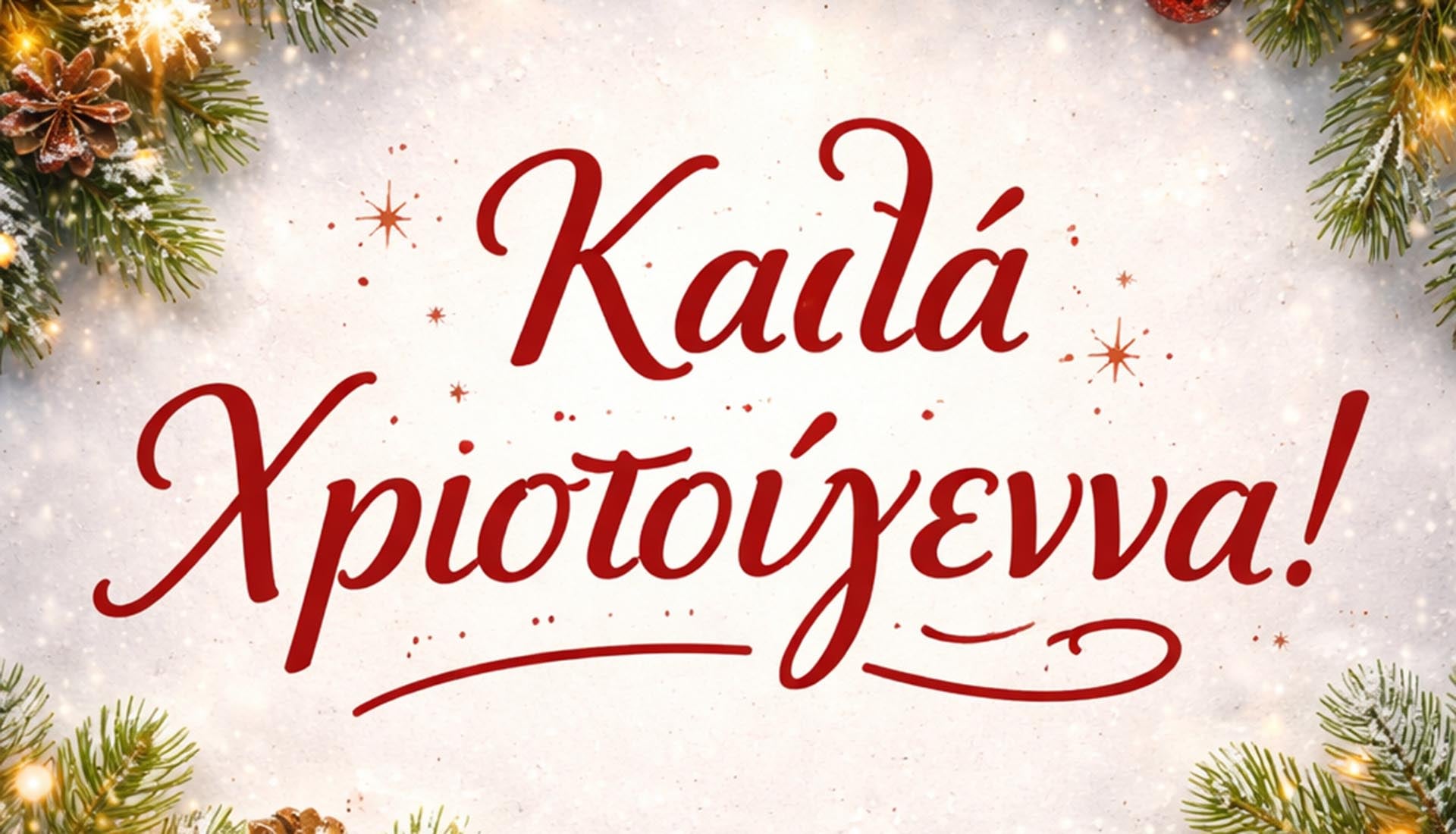 «Καλά Χριστούγεννα» λέμε κι όχι «Καλές γιορτές»