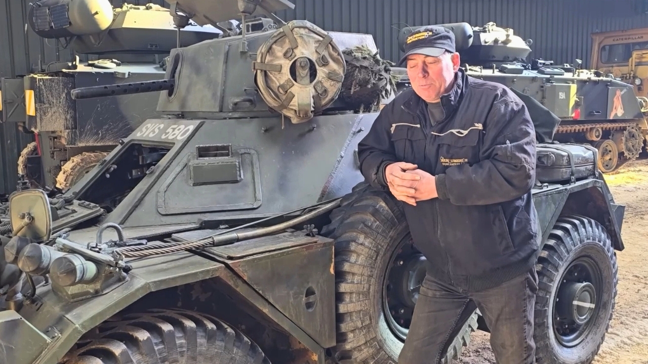 Bringing a Cold War ferret scout car back into working order