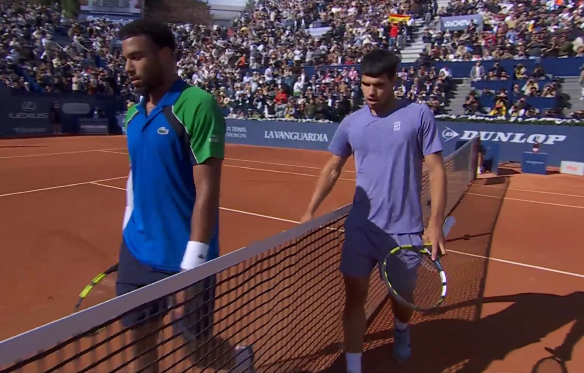 Carlos Alcaraz and Arthur Fils embrace ATP match of the year