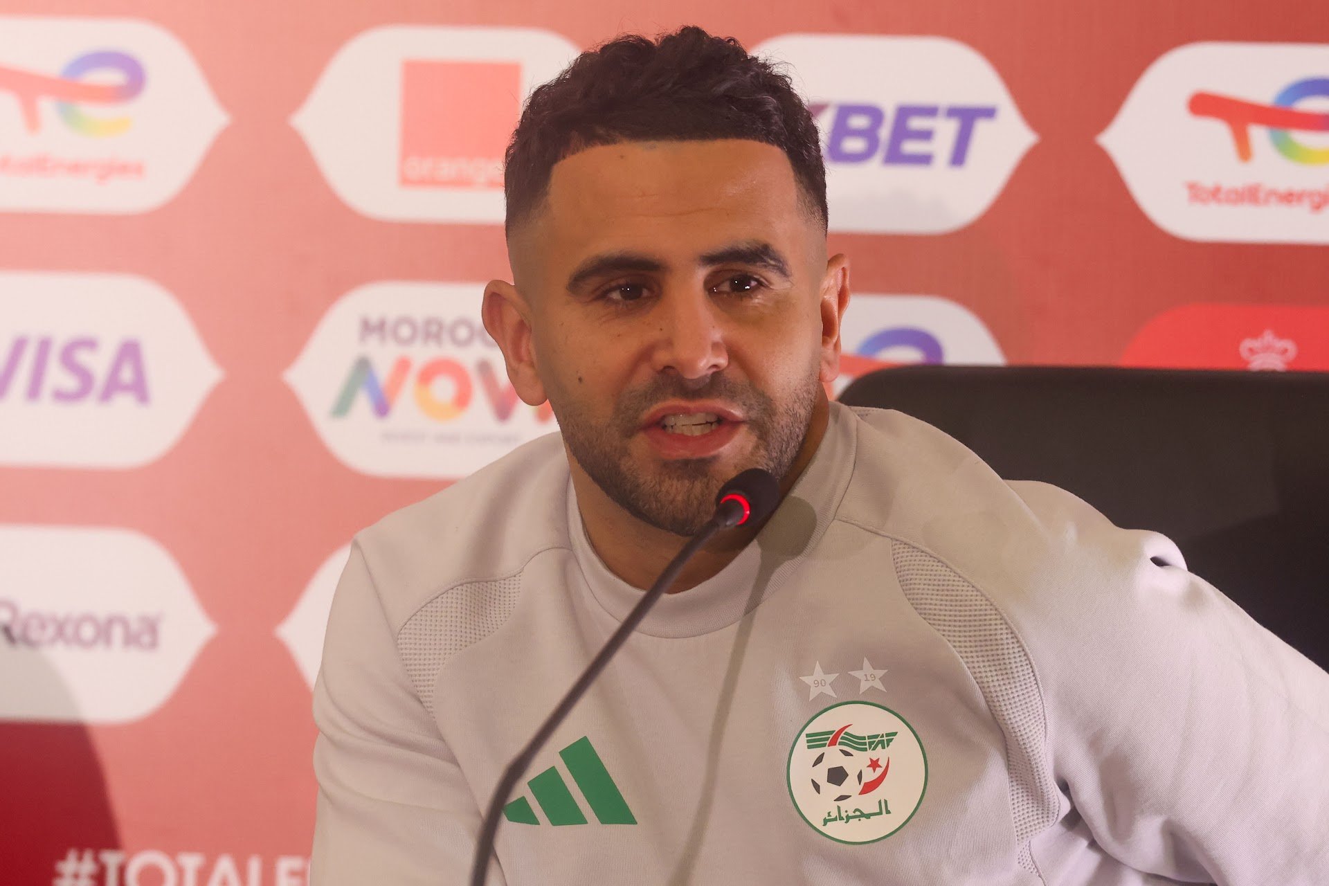 Riyad Mahrez: 'We are happy to be in Morocco, to take part in this ...
