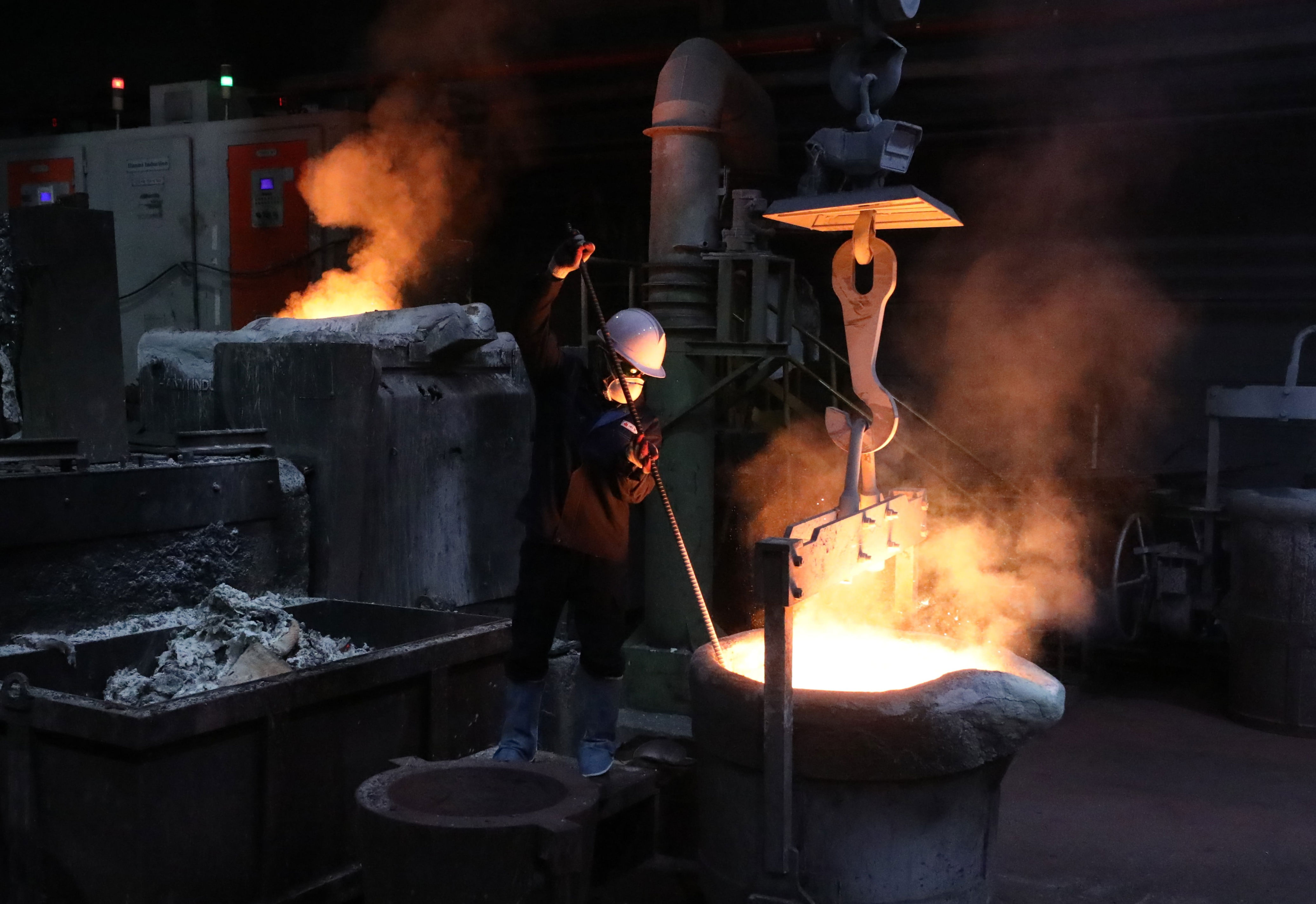 Foundries operate overnight to avoid electricity cost explosion