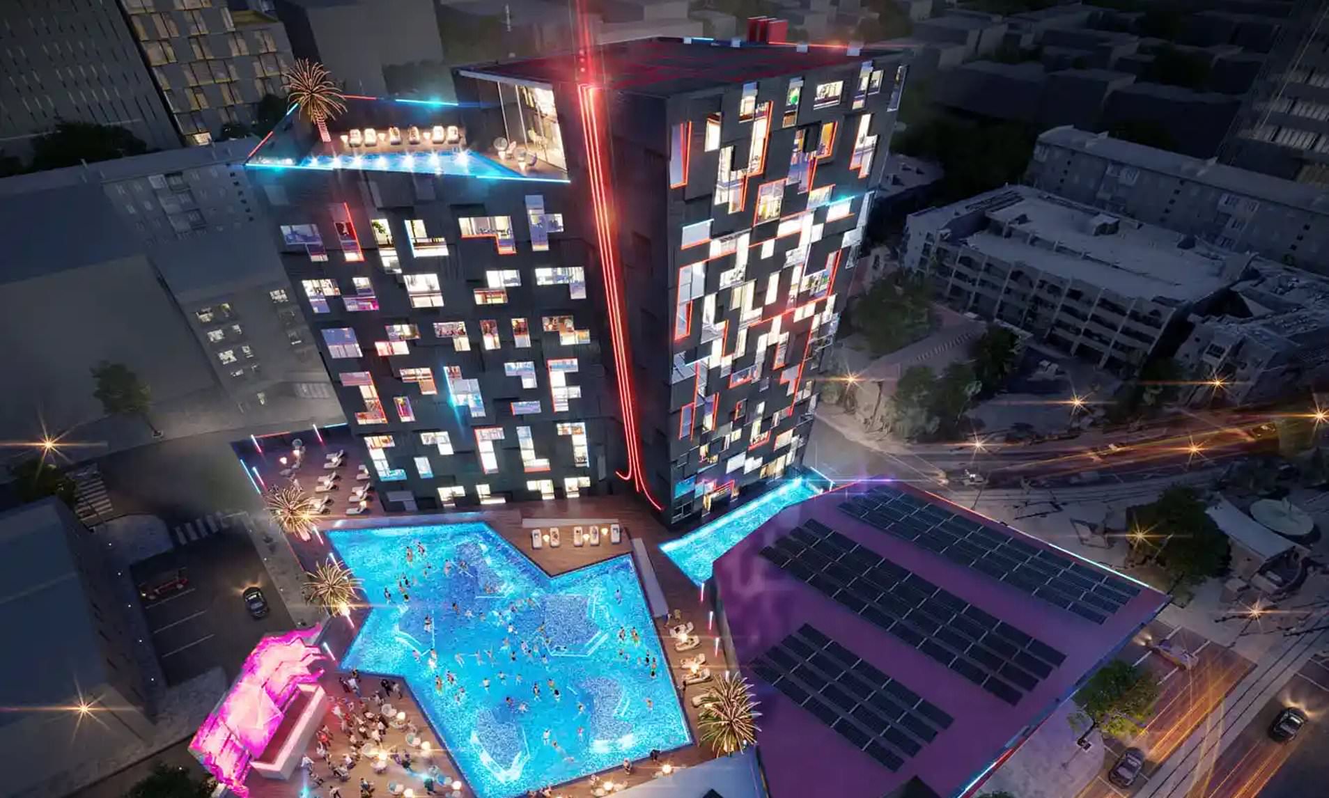 The world's first gaming hotel to open - with esports venue, huge ...
