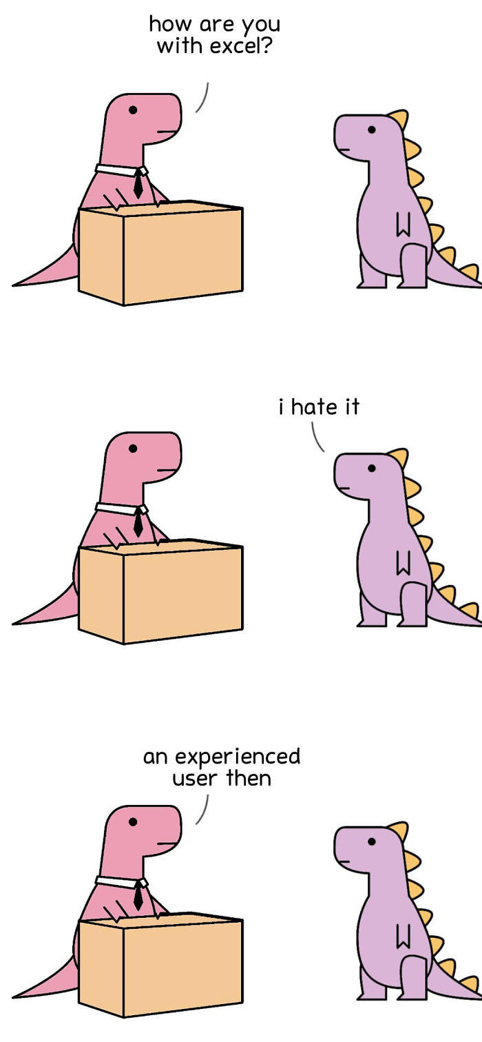 Explore mental health and life through honest dinosaur comic strips