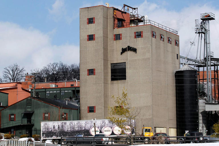 Jim Beam pauses production at flagship distillery amid slumping demand ...