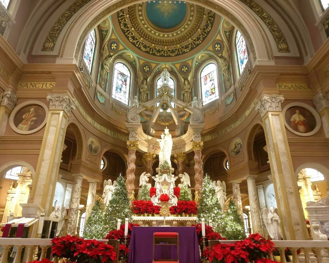 Centennial Christmas celebration at Basilica pays homage to Fr. Baker's ...
