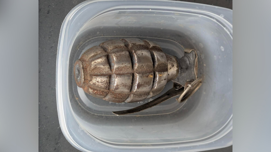 Bomb squad secures altered grenade found in Ohio home