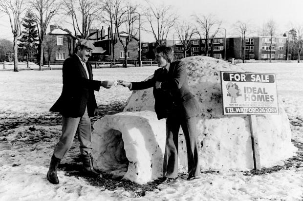 Memories of Watford shivering in the snow at Christmas 1981