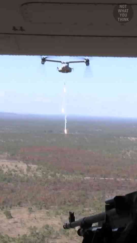 V-22 Osprey's belly gun