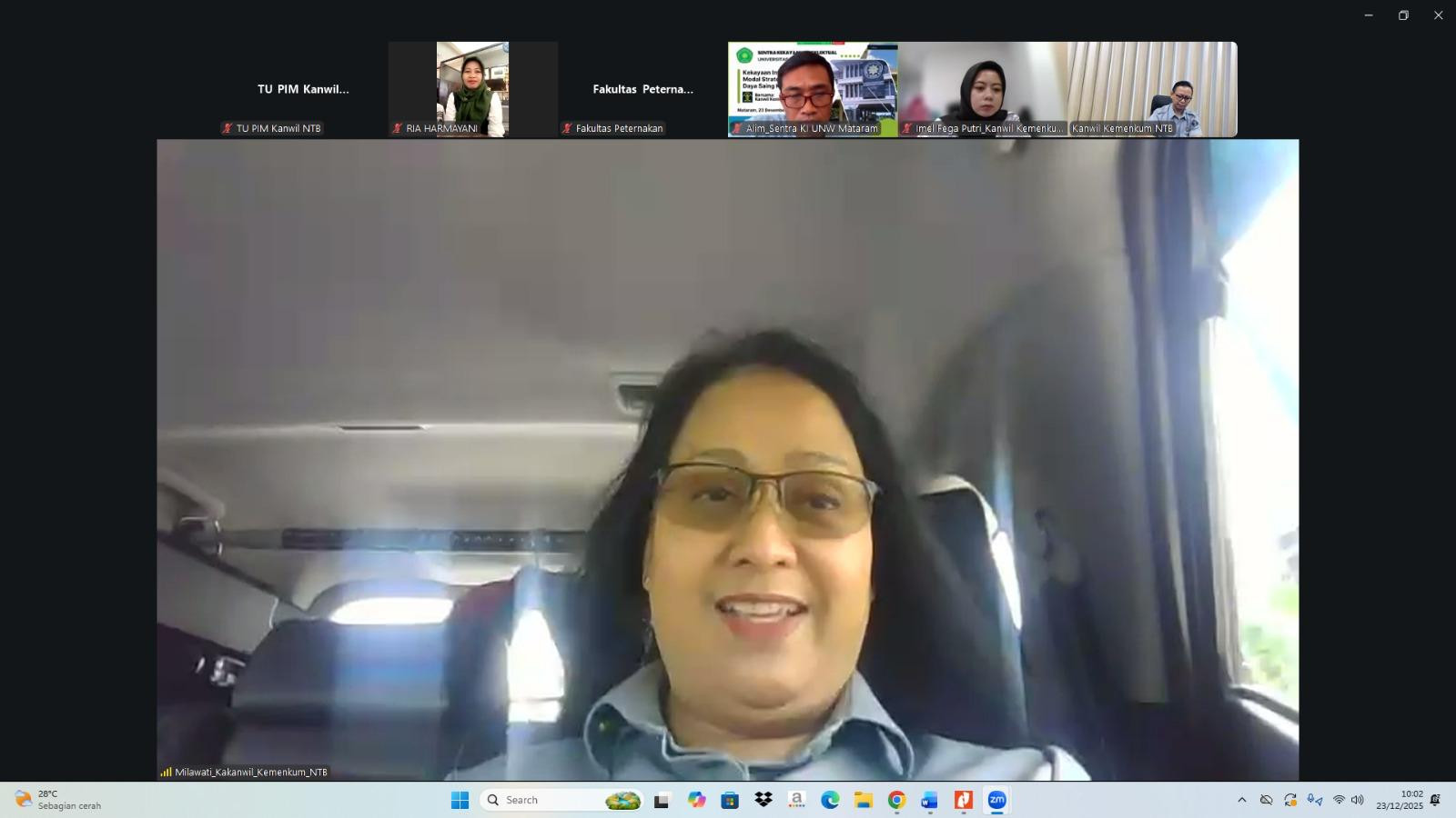 Kemenkum NTB dorong penguatan sentra KI UNW Mataram, ini pesan kakanwil