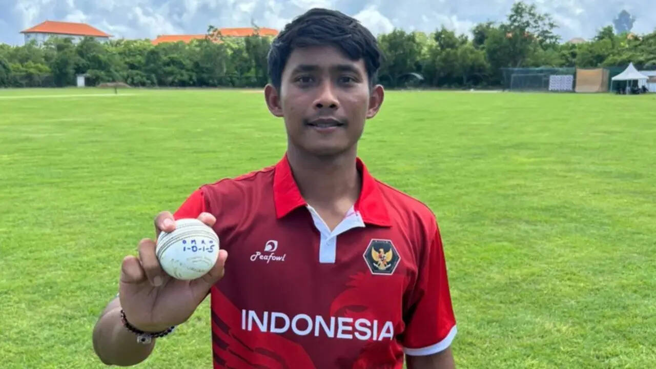 Indonesia pacer Gede Priandana creates history, becomes first player in ...