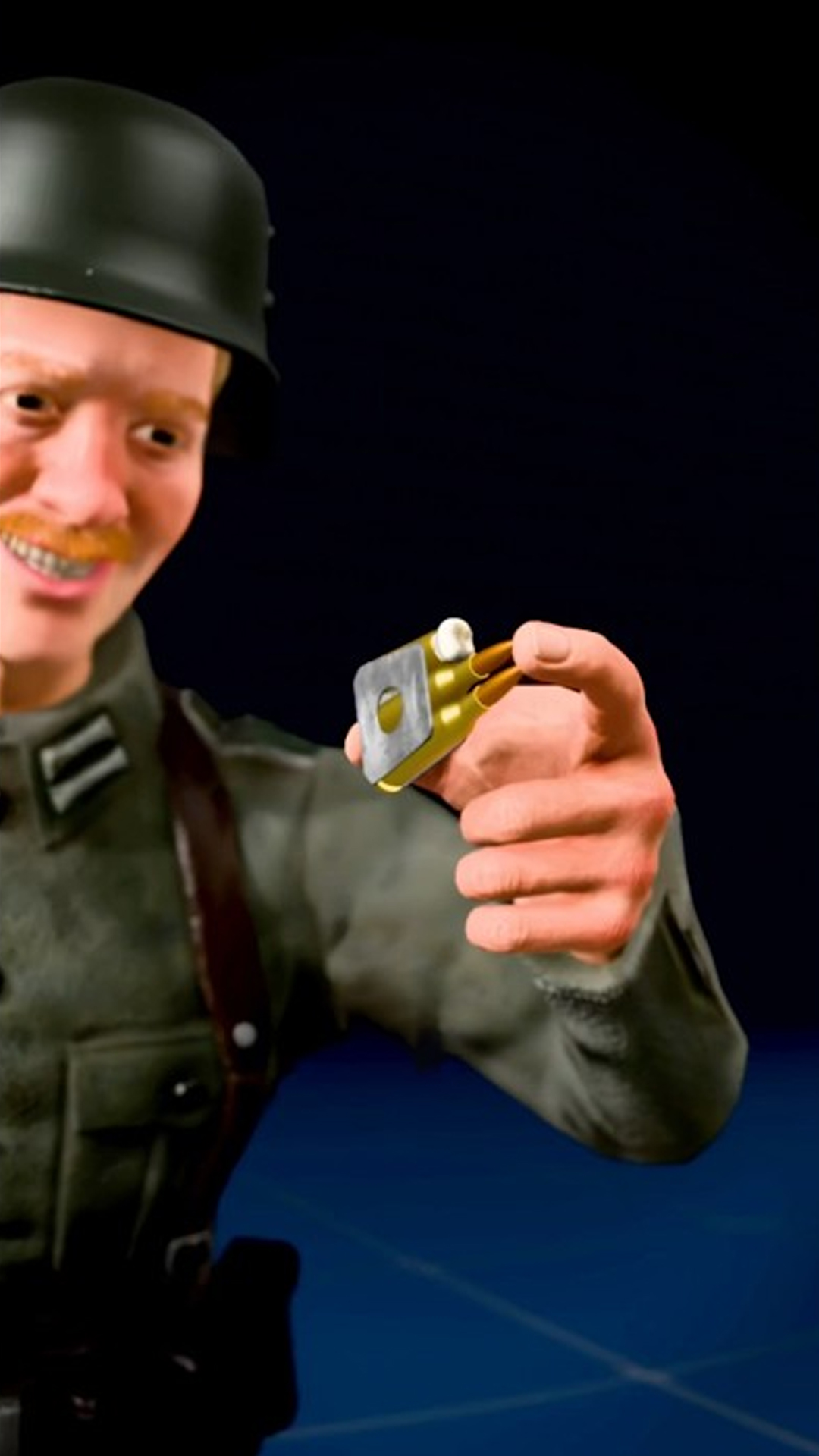 Can a tooth replace a bullet?