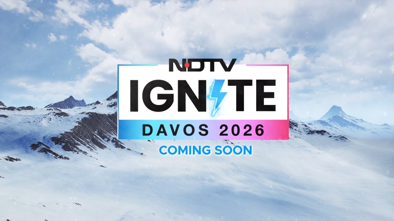 NDTV Ignite: Davos 2026. Coming soon!