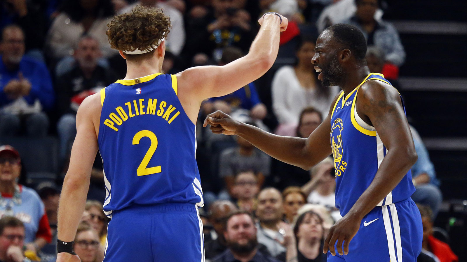 Warriors’ Draymond Green confirms awkward Brandin Podziemski moment ...