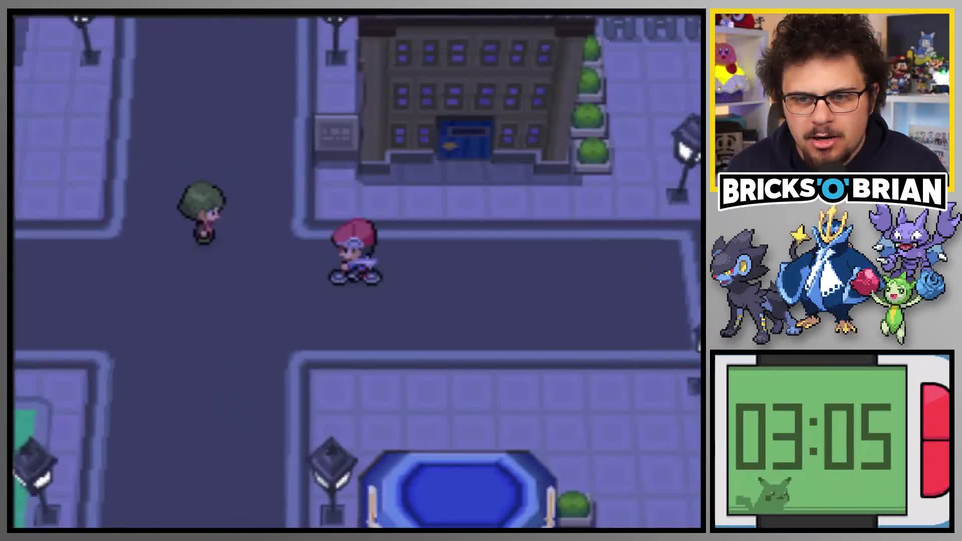 A tough rival encounter! - Pokemon Platinum playthrough with Bricks 'O ...